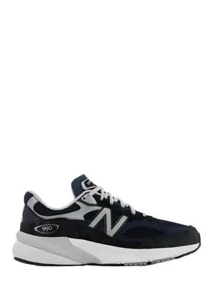 NEW BALANCE 990v6 Paneled Lace-up Sneakers - Blue