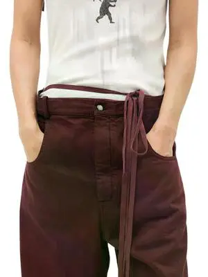 ANN DEMEULEMEESTER Michael Five-pocket Jeans - Red