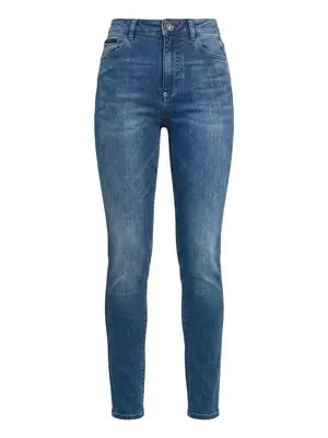 Philipp Plein High-waist Jeggings - Blue