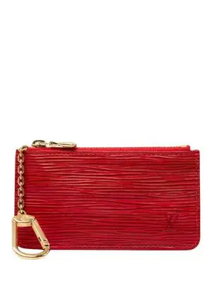 LOUIS VUITTON Epi Pochette Cles Coin Pouch - Red
