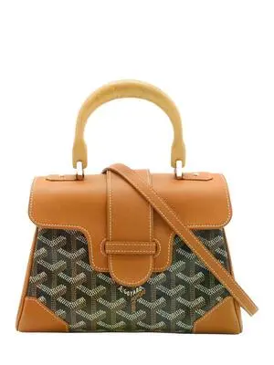 Goyard Mini Saigon Souple Satchel - Brown