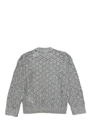 Eleventy Long Sleeve Sweater - Grey