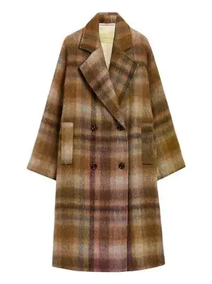 Momoni Laufey Double-breasted Coat - Neutrals