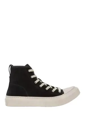 ANN DEMEULEMEESTER Sarin Vulcanized Mid-top Sneakers - Black