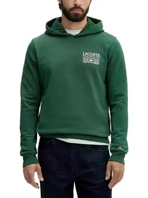Lacoste Roland Garros Hooded Sweatshirt - Green