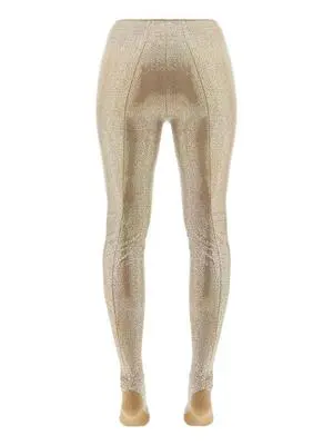Giuseppe Di Morabito Crystal-embellished Leggings - Neutrals