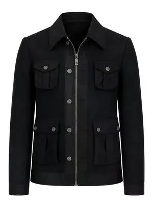 DOLCE & GABBANA Dolce & Gabbana Zip-Up Jacket With Flap Pockets