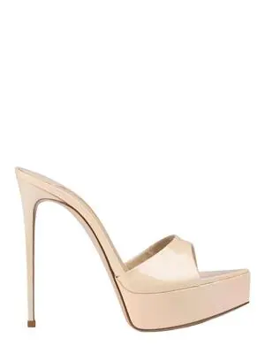 LE SILLA Uma Platform Stiletto Sandals - Neutrals
