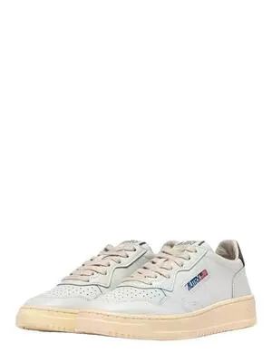 AUTRY Medalist Leather Sneakers - Grey