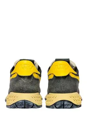 AUTRY Reelwind Panelled Sneakers - Grey