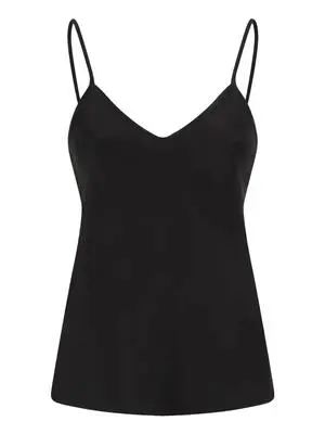 Max Mara V-neck Sleeveless Top - Black