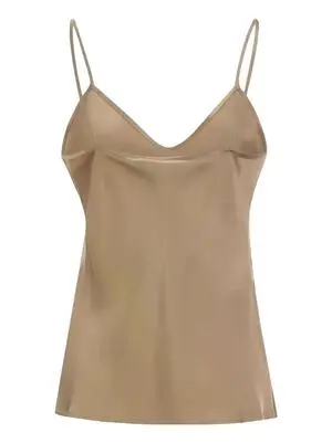 Max Mara V-neck Sleeveless Top - Neutrals