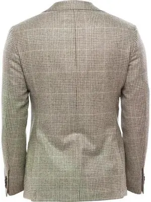 Corneliani Check Single-breasted Blazer - Neutrals