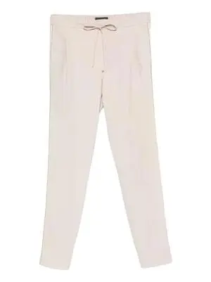 Fabiana Filippi Side-stripe Drawstring Track Pants - Neutrals