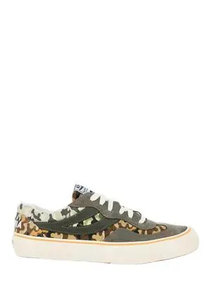 Superga Camouflage Print Low-top Sneakers - Green
