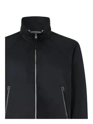 TOM FORD Zip-up High-neck Jacket - Black
