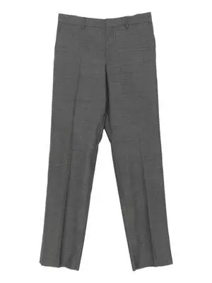 Moschino Belted Wide-leg Trousers - Grey