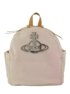 VIVIENNE WESTWOOD Orb Plaque Backpack - Neutrals