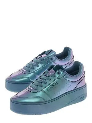 DIESEL® Lace-up Fastening Sneakers - Blue