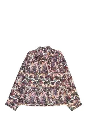 KIDILL All-over Graphic-print Shirt - Purple