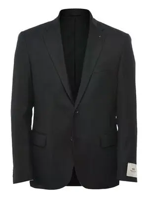 Corneliani Single-breasted Blazer - Black
