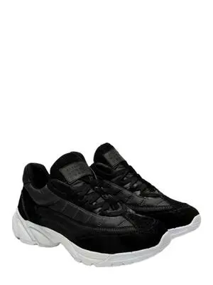 MAISON MARGIELA Panel Low-top Sneakers - Black
