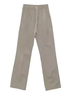 Rick Owens Dietrich Drawstring-waistband Trousers - Grey