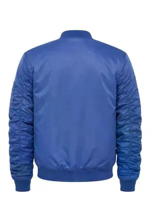 DIESEL® Ross Quilted Bomber Jacket - Blue