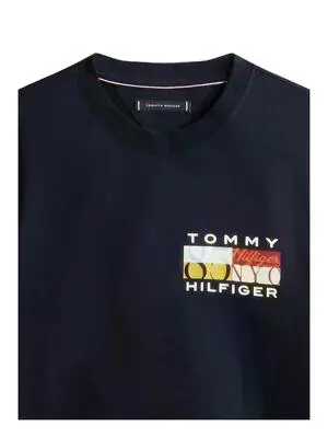 Tommy Hilfiger Graphic-print T-shirt - Blue