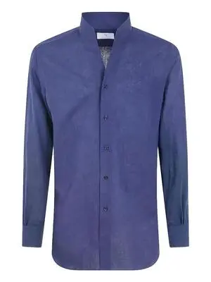 MAZZARELLI Long-sleeves Shirt - Blue