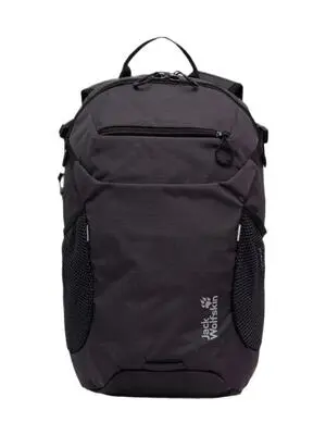 JACK WOLFSKIN Velocity 12 Logo-print Mesh-panel Backpack - Grey
