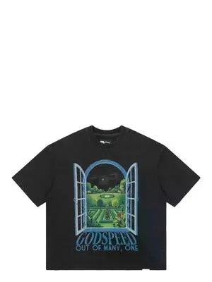 GODSPEED Graphic-print T-shirt - Black