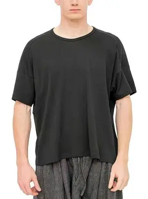 JAN JAN VAN ESSCHE Crew-neck Short-sleeve T-shirt - Black