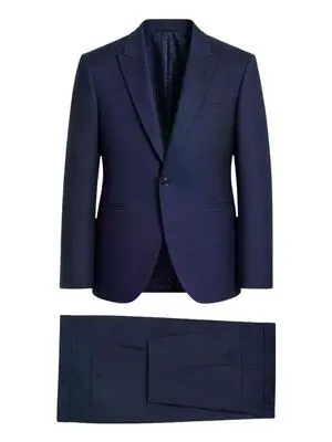 RAMON SANJURJO Single-breasted Notched-lapel Suit - Blue