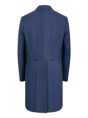 RAMON SANJURJO Peak-lapel Tailored Single Breasted Suit - Blue