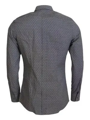 Dolce & Gabbana Geometric-pattern Shirt - Grey