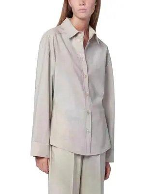 P.a.r.o.s.h Long-sleeve Button-down Shirt - Neutrals