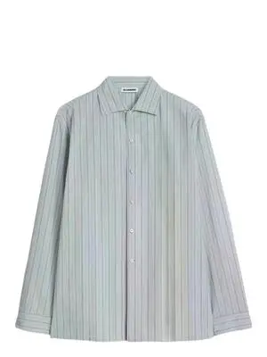 JIL SANDER Striped Shirt - Blue