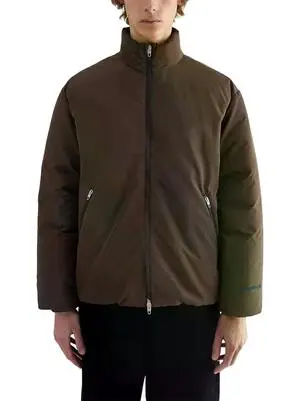 JIL SANDER Zip-up Long Sleeve Jacket - Brown
