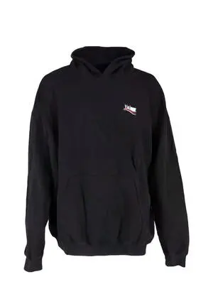 Balenciaga Political Campaign Hoodie - Black