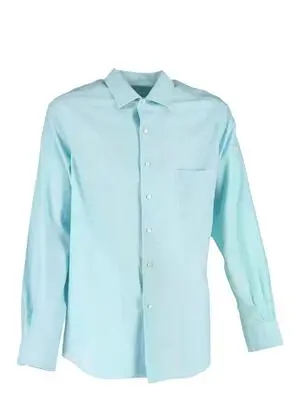 Loro Piana Chest-pocket Buttoned Shirt - Blue