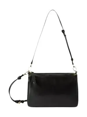 Furla Mini Tilia Leather Crossbody Bag - Black