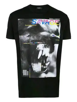 Dsquared2 Savage T-shirt Black