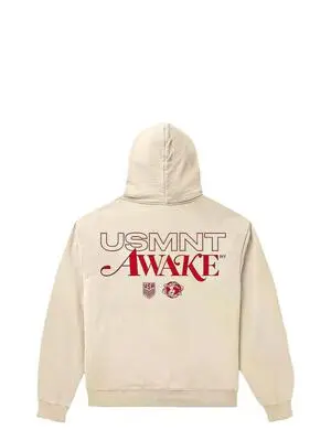 AWAKE NY X Usmnt World Cup '22 Logo Hoodie - Neutrals