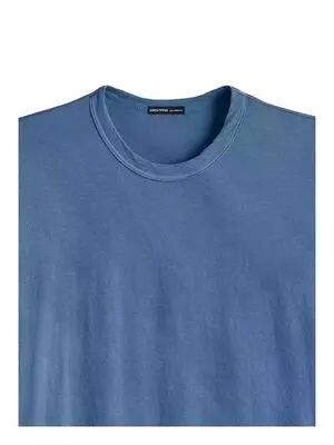 JAMES PERSE Short-sleeve Crew-neck T-shirt - Blue