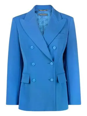 Alberta Ferretti Double-breasted Blazer - Blue