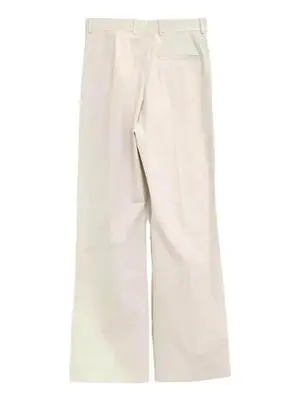 Acne Studios Wide-leg Pressed-crease Trousers - Neutrals