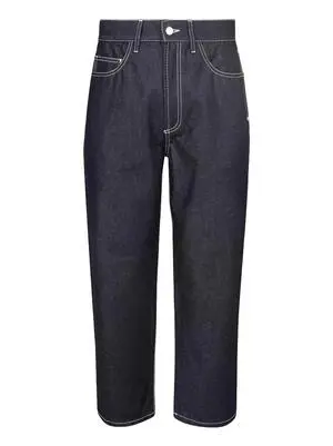 Sunnei Contrast Stitch Jeans - Blue