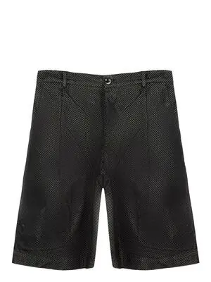 NINE:INTHE:MORNING Cotton Shorts - Black