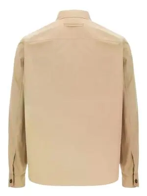Zegna Flap-pocket Shirt Jacket - Neutrals